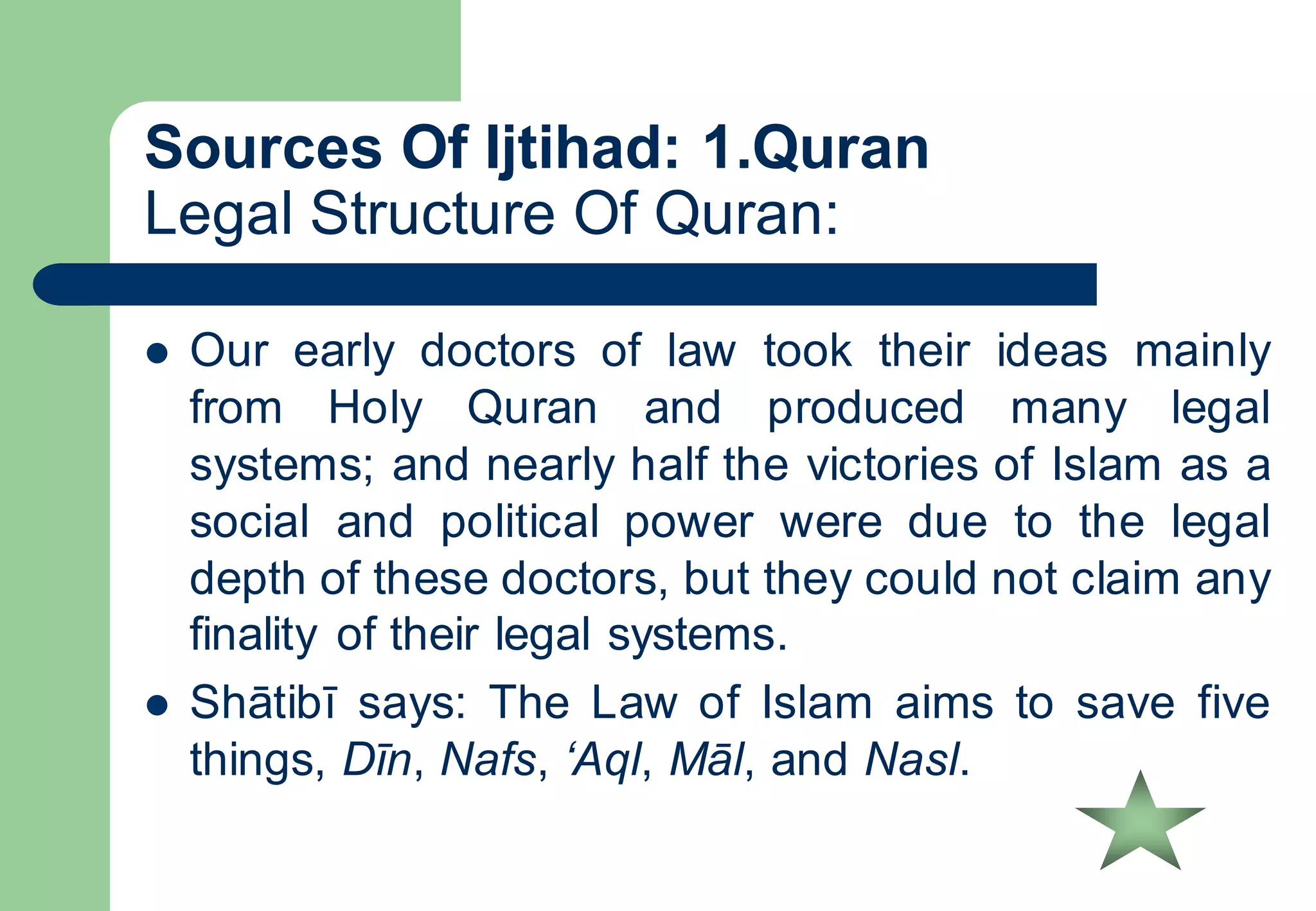 The principle of movement in the structure of islam | PDF
