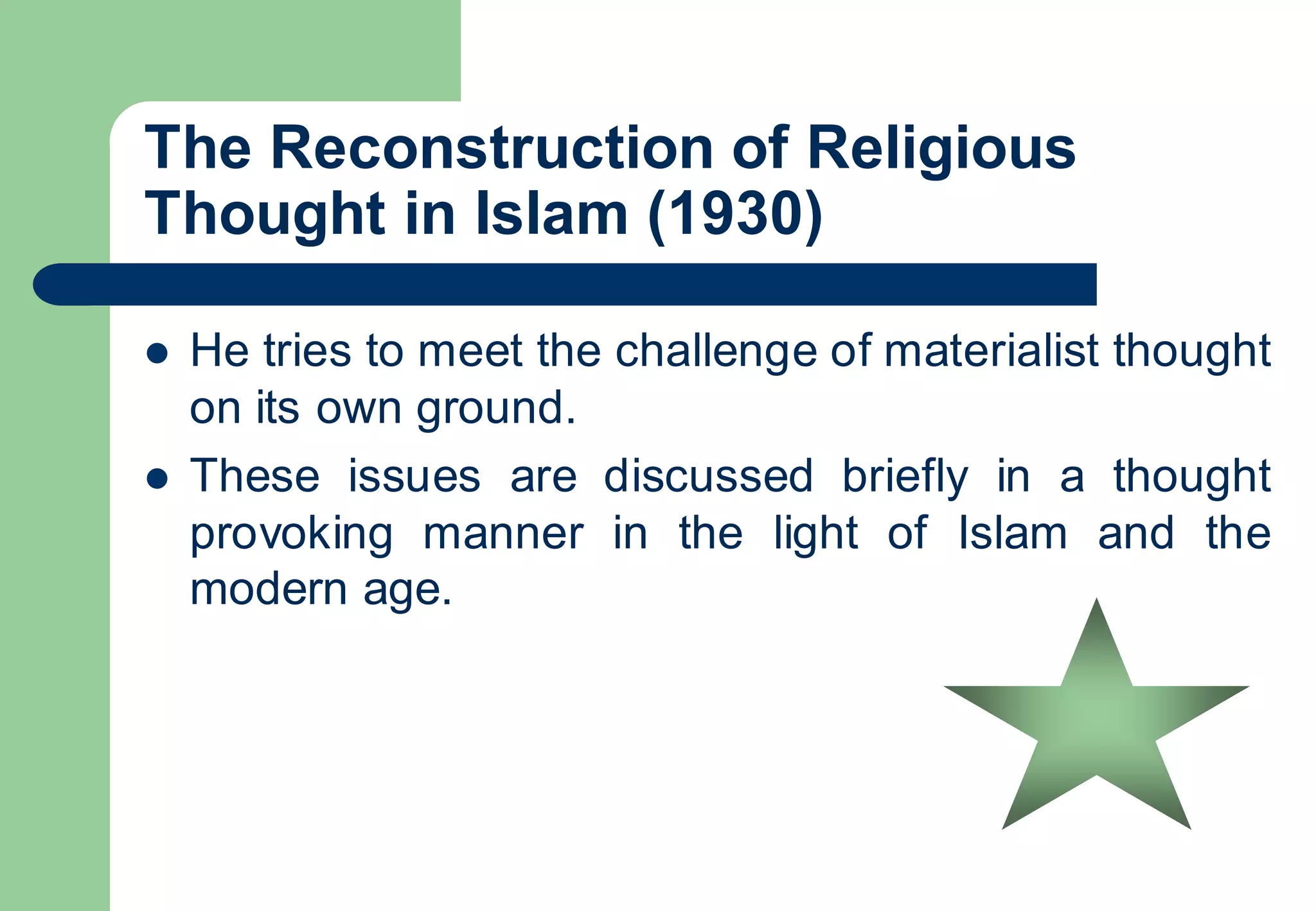 The principle of movement in the structure of islam | PDF