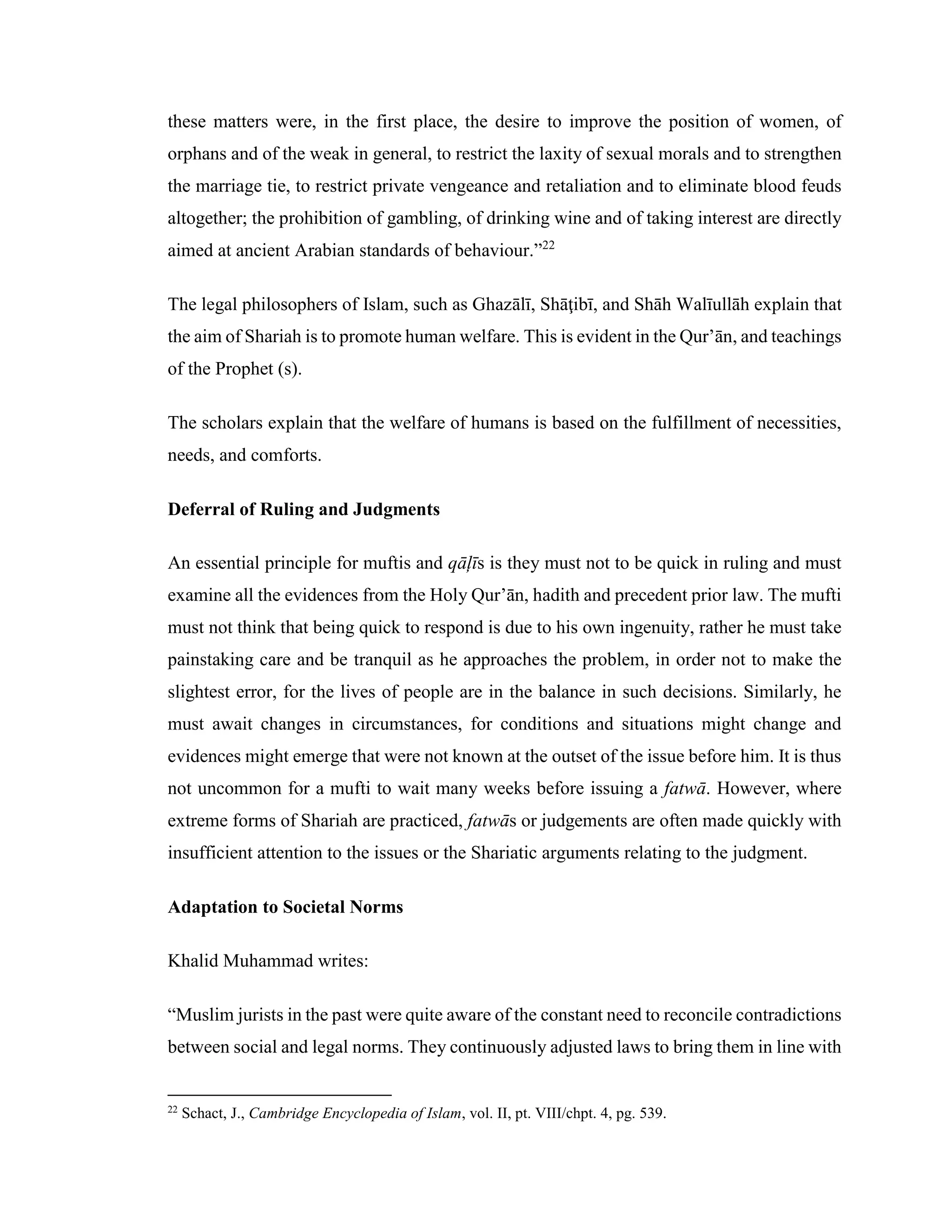 The Principle of Rule of Law and Islamic Jurisprudence | PDF