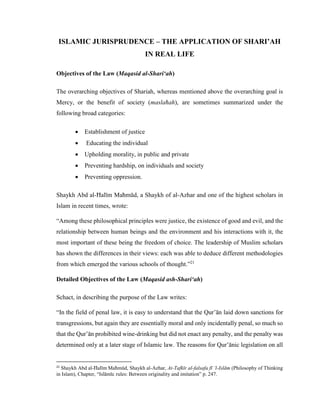 The Principle of Rule of Law and Islamic Jurisprudence | PDF
