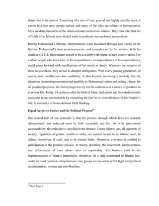 The Principle of Rule of Law and Islamic Jurisprudence | PDF