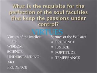My Principle Of The Unity In The Human Act | PPT