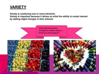 The principles and elements of art | PPTX