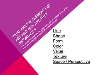 The principles and elements of art | PPTX