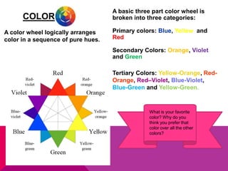 The principles and elements of art | PPTX