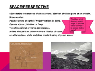 The principles and elements of art | PPTX