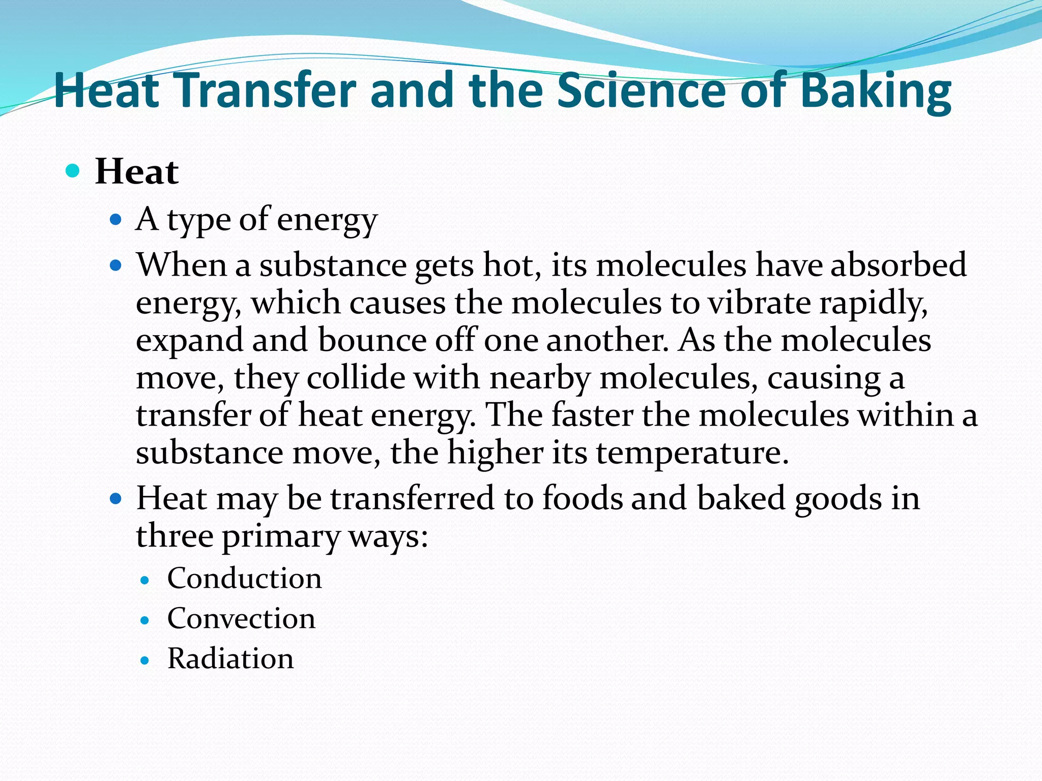 The principles of baking | PPTX