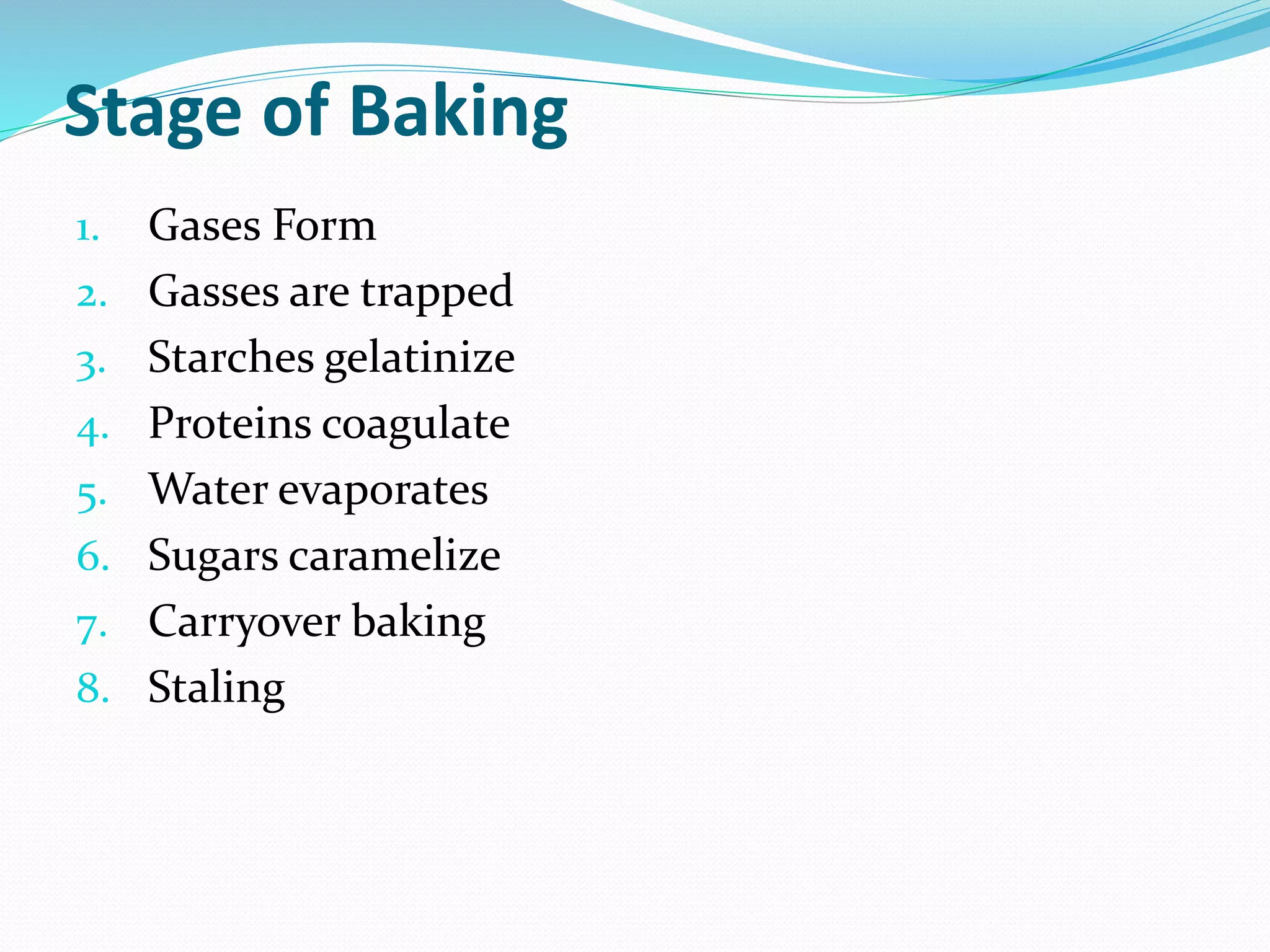 The principles of baking | PPTX