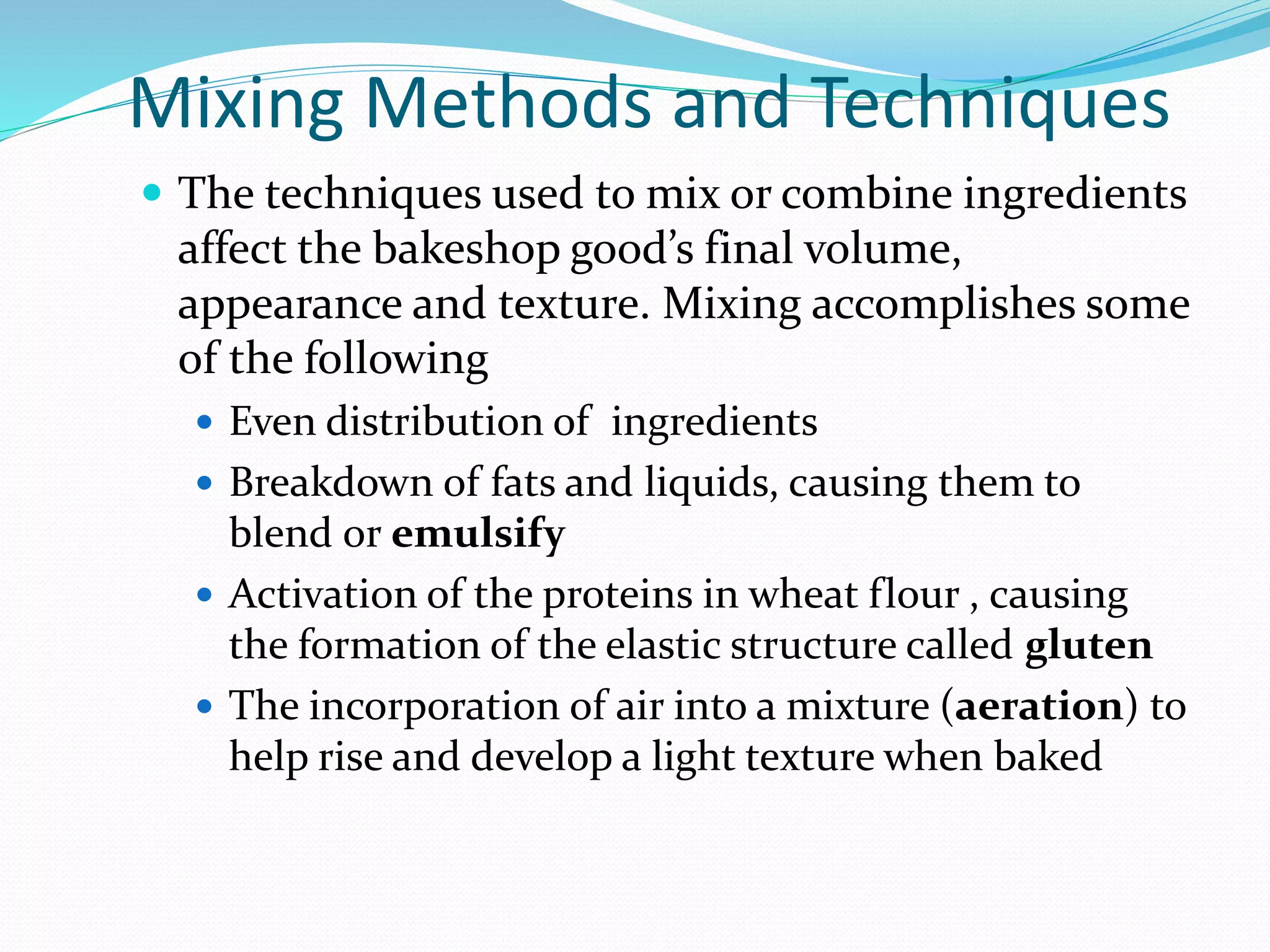 The principles of baking | PPTX