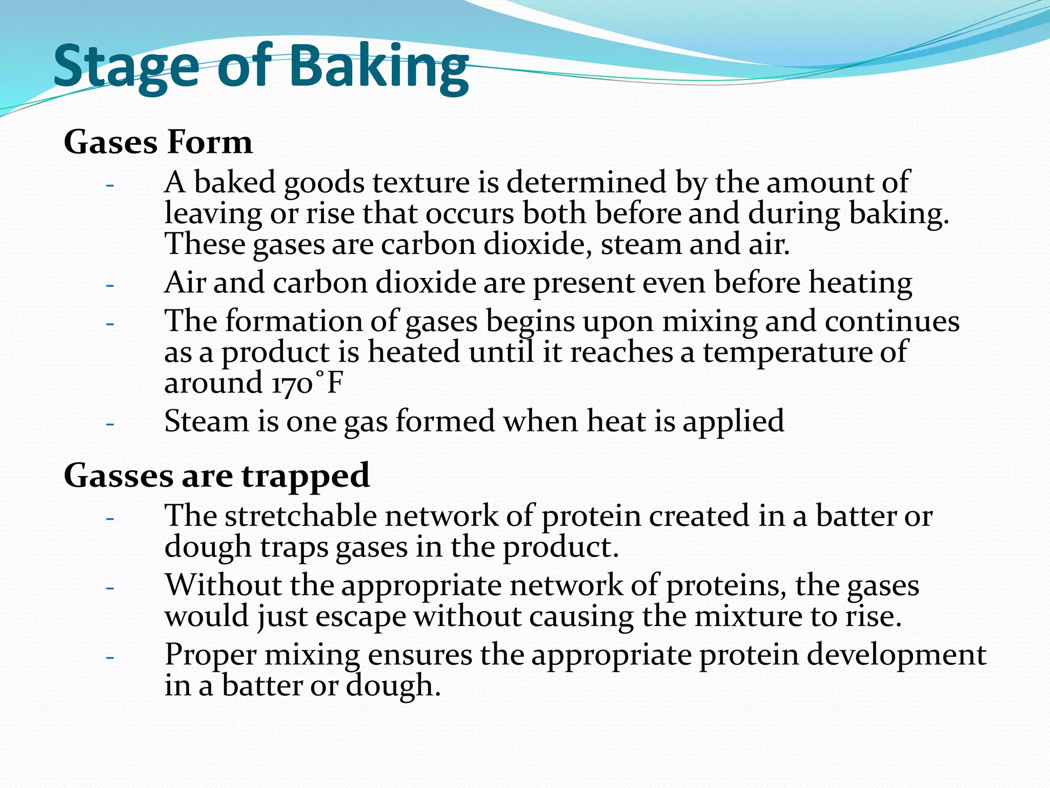 The principles of baking | PPTX
