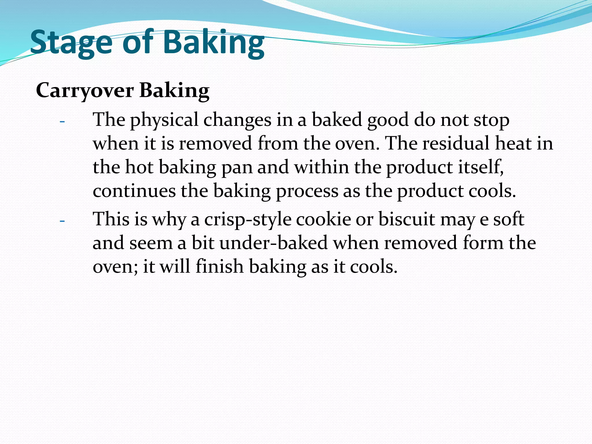 The principles of baking | PPTX