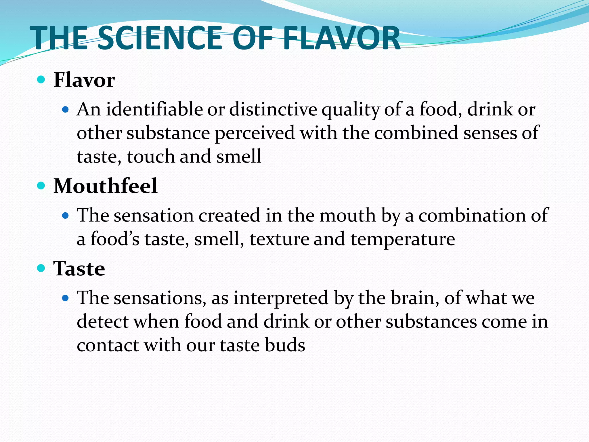 The principles of baking | PPTX