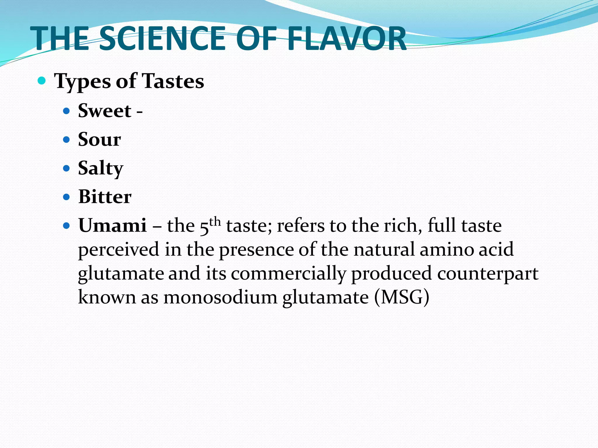 The principles of baking | PPTX