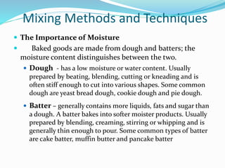 The principles of baking | PPTX