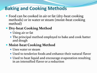 The principles of baking | PPTX