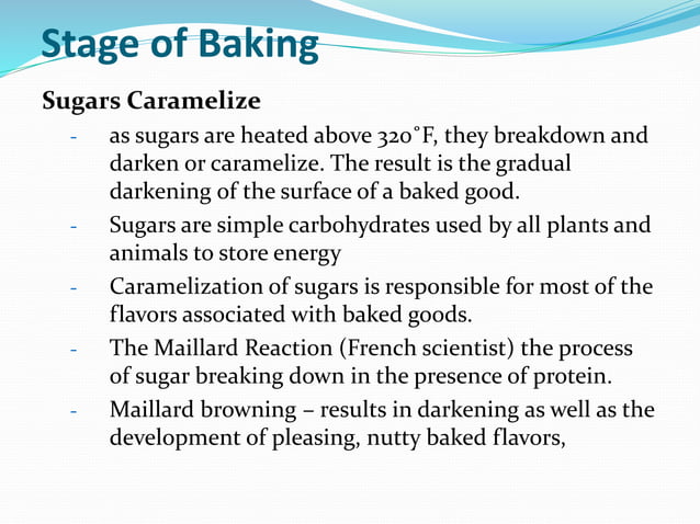 The principles of baking | PPTX