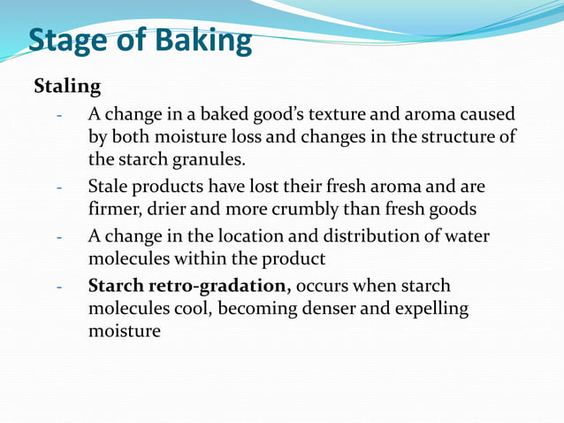 The principles of baking | PPTX
