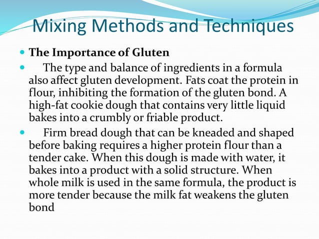 The principles of baking | PPTX