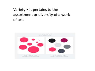 The Principles of Design and the Various Art.pptx