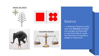 The principles of design [autosaved] | PPTX