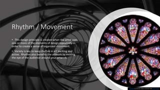 The principles of design [autosaved] | PPTX