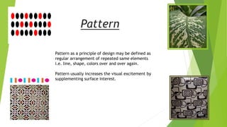 The principles of design [autosaved] | PPTX