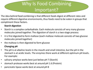 The principles of food combining | PPTX
