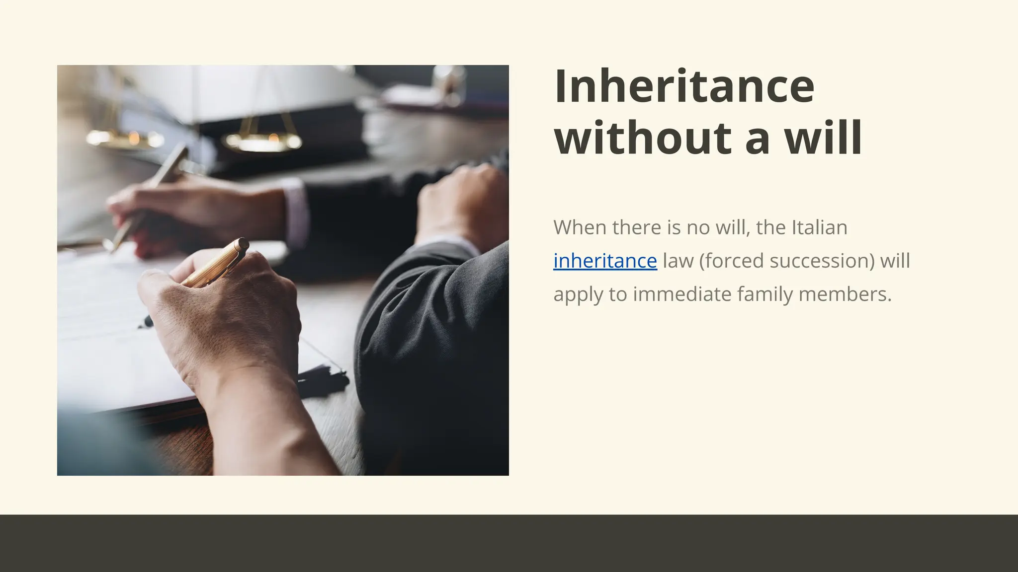 The Principles of Inheritance in Italy | PDF
