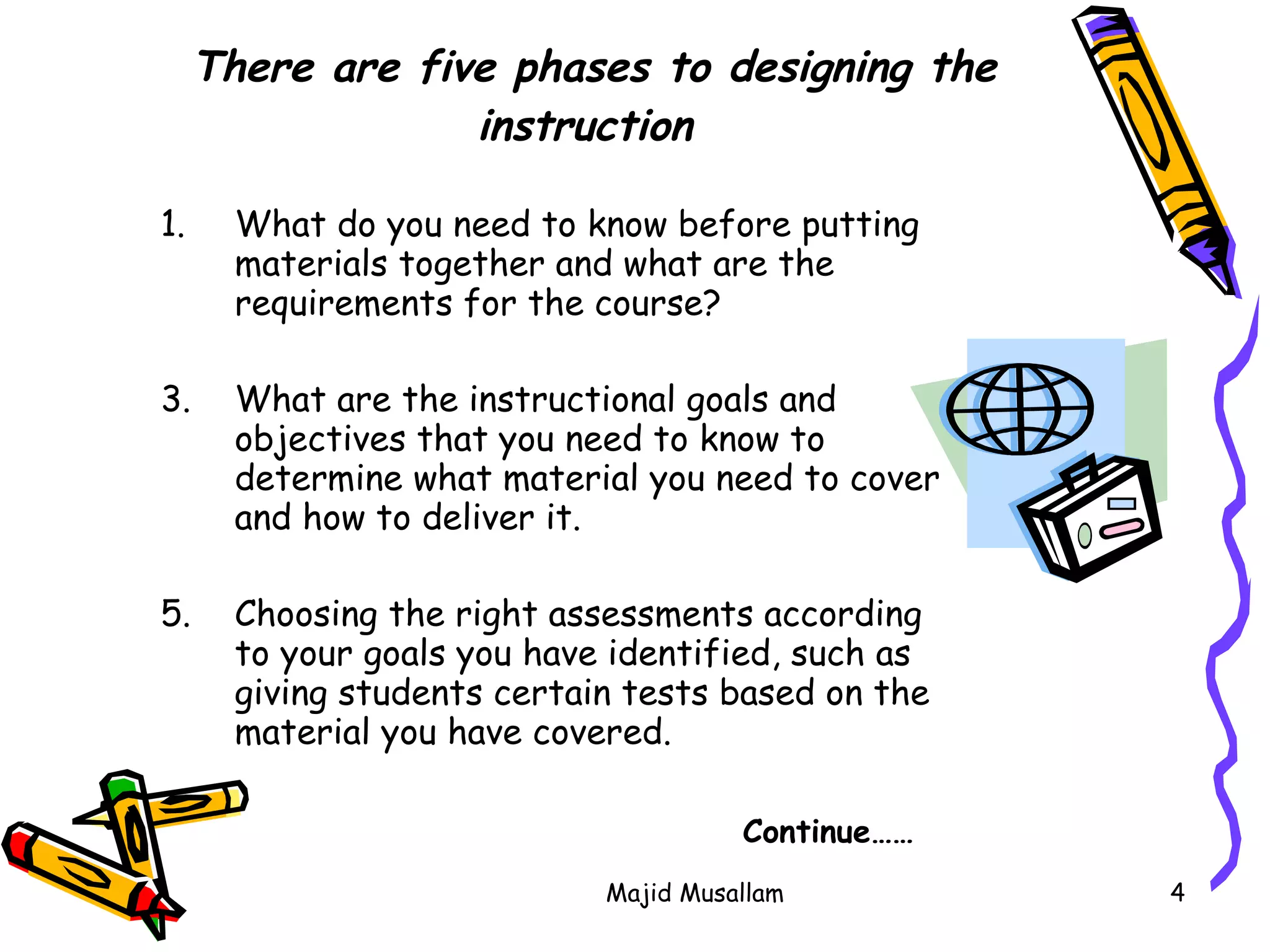 The Principles Of Instructional Design | PPT