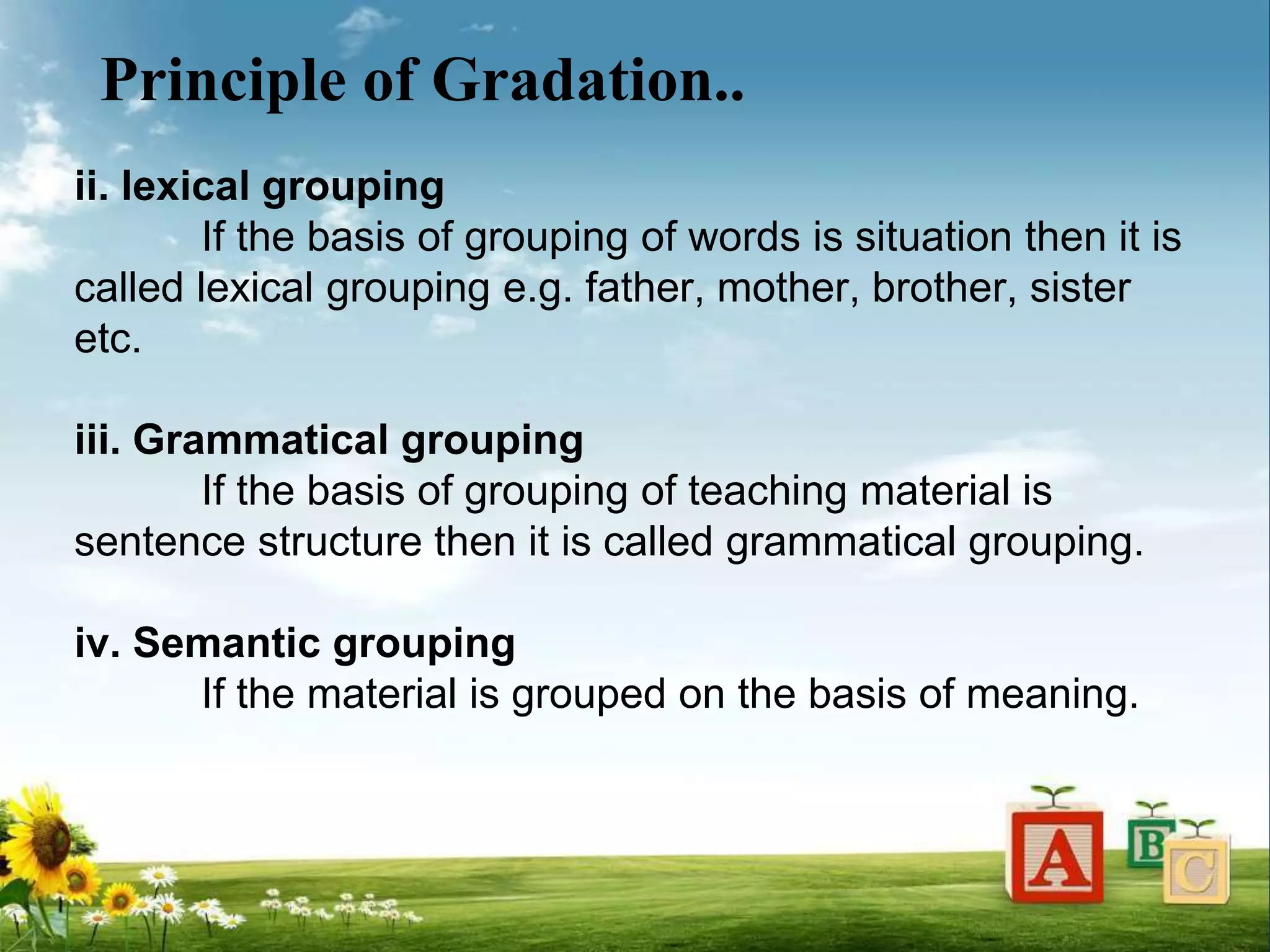 The principles of language learning | PPTX