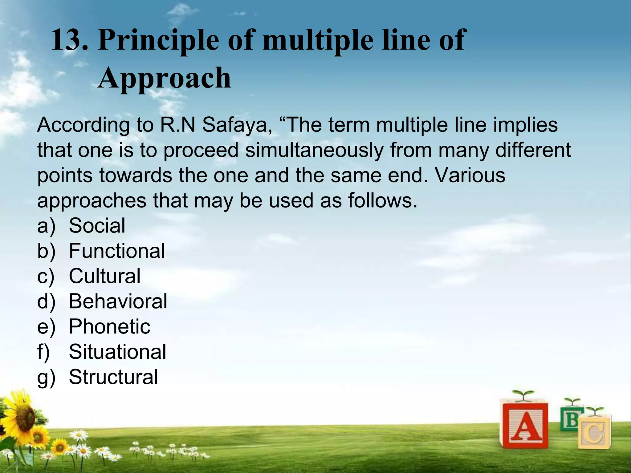 The principles of language learning | PPTX