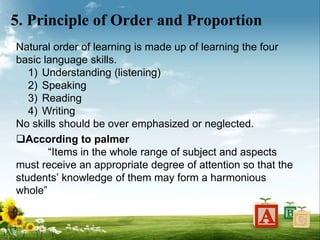 The principles of language learning | PPTX