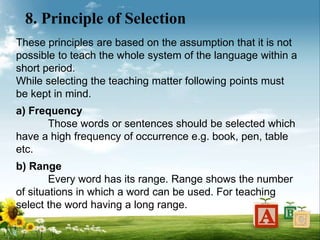 The principles of language learning | PPTX