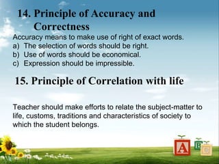 The principles of language learning | PPTX