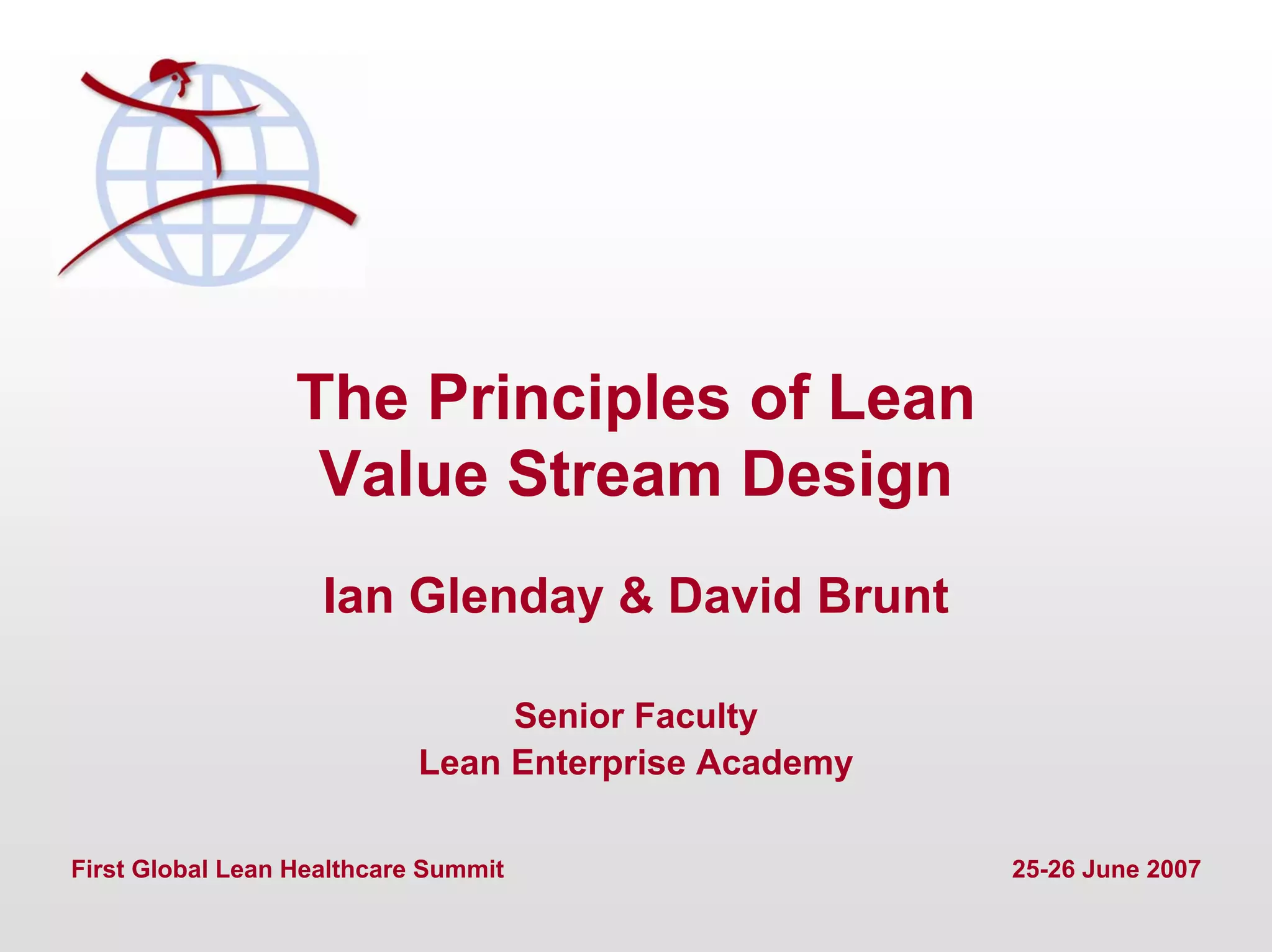 The Principles of Lean Value Stream Design | PDF