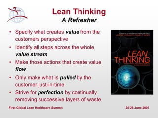 The Principles of Lean Value Stream Design | PDF