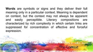 The principles of literary criticism by i. a. richards analysis of the ...