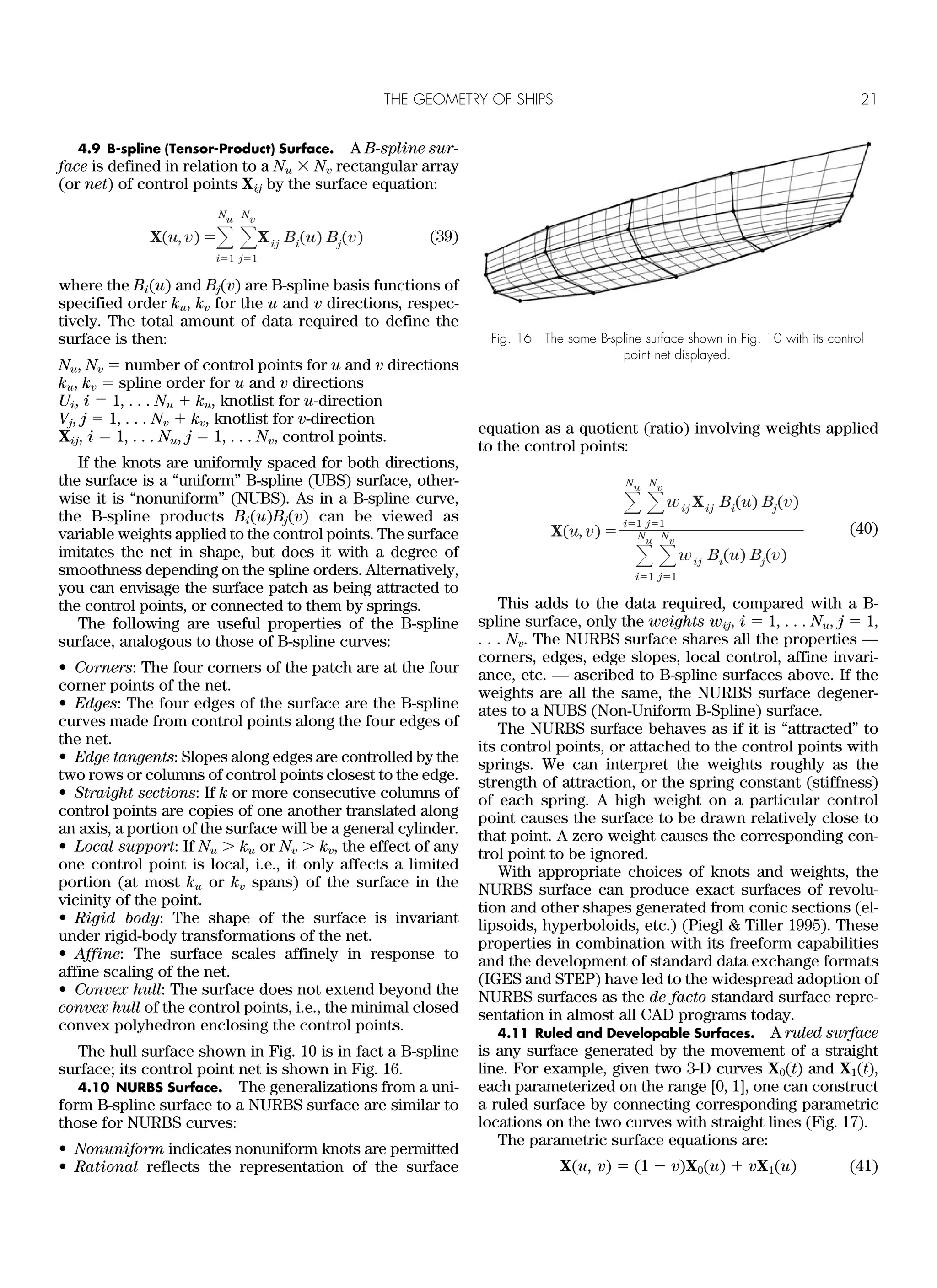The Principles of Naval Architecture Series The Geometry of Ships | PDF