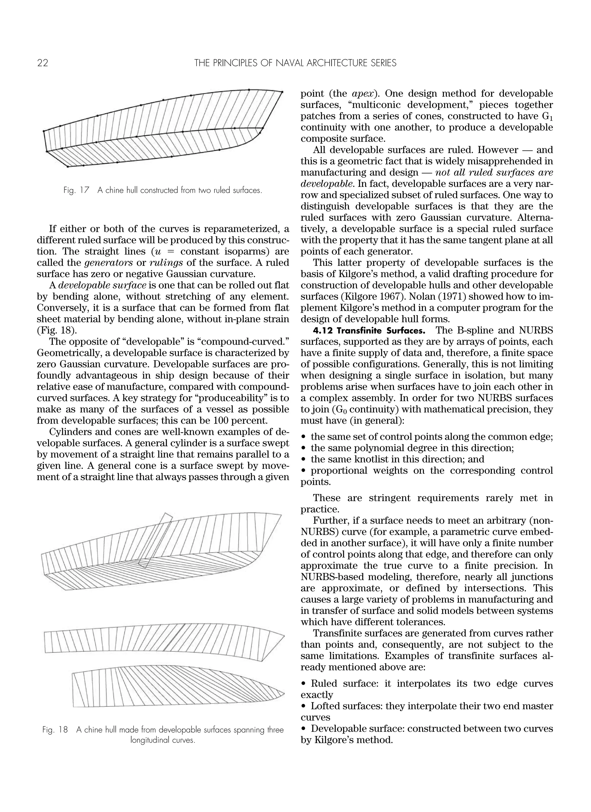 The Principles of Naval Architecture Series The Geometry of Ships | PDF