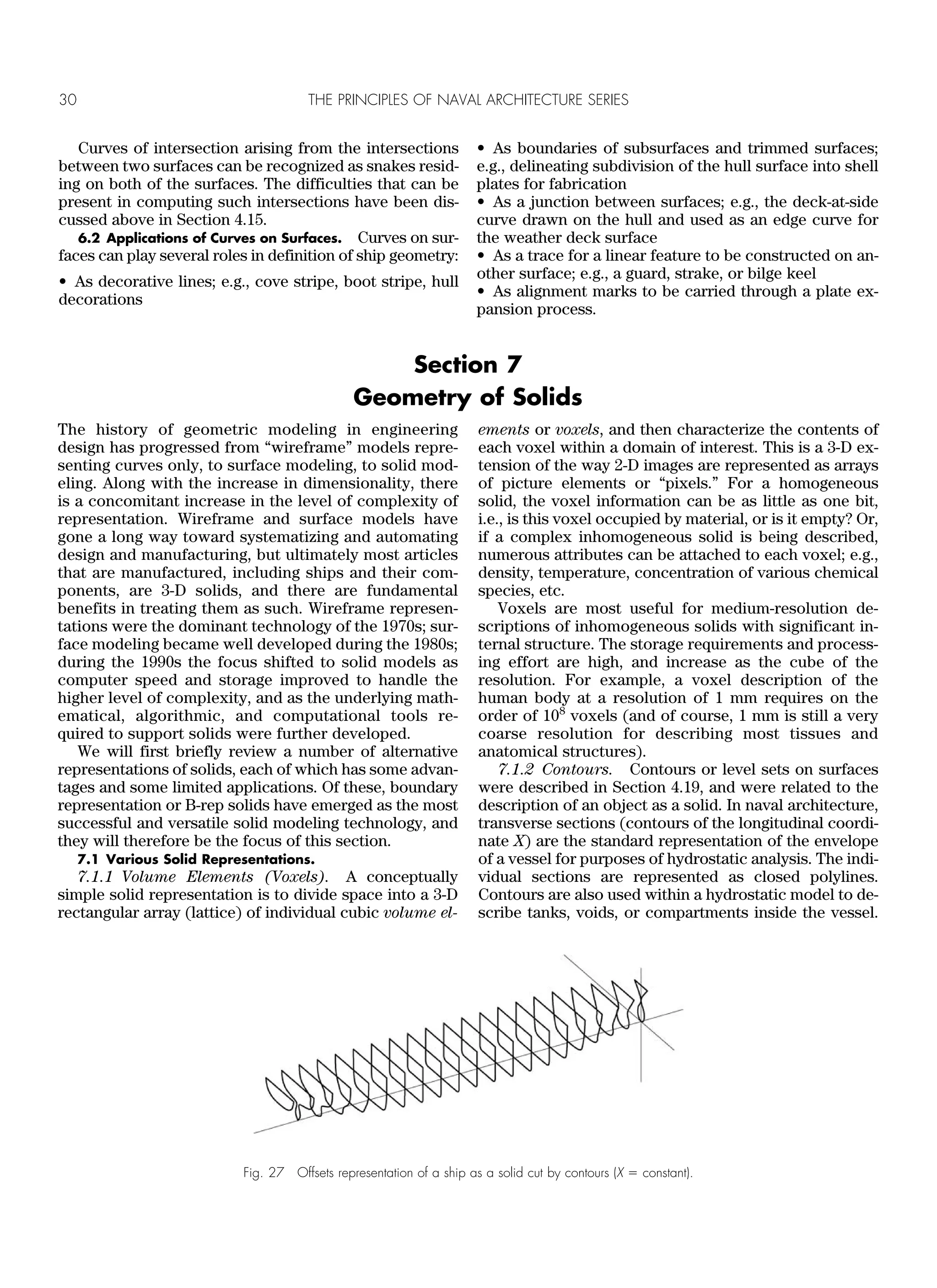 The Principles of Naval Architecture Series The Geometry of Ships | PDF