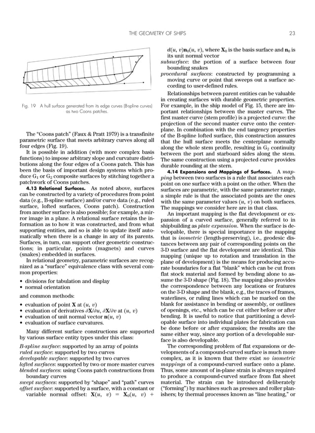 The Principles of Naval Architecture Series The Geometry of Ships | PDF