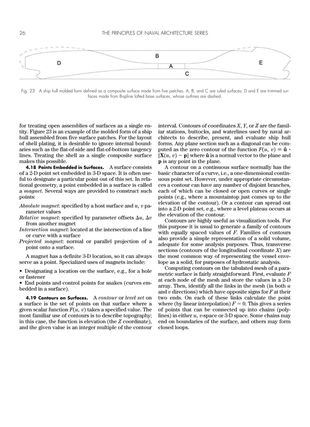 The Principles of Naval Architecture Series The Geometry of Ships | PDF