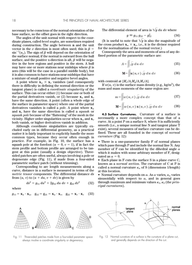 The Principles of Naval Architecture Series The Geometry of Ships | PDF