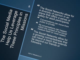 The principles of networked missions | PPT