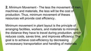 The Principles of Plant Layout.pptx shop layout | PPTX