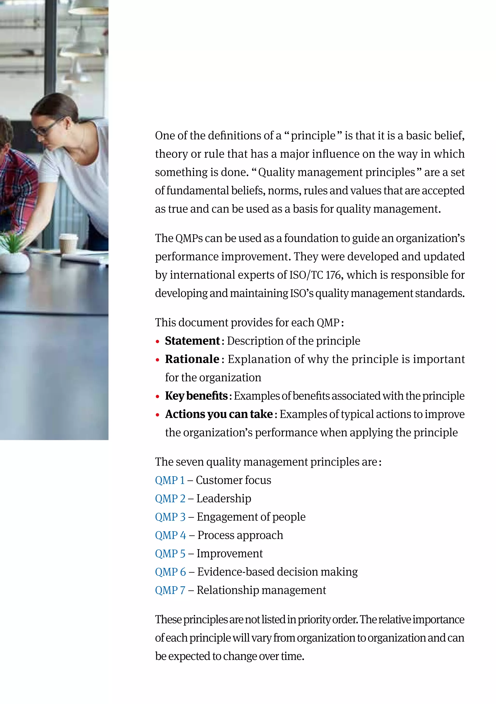The principles of quality management | PDF