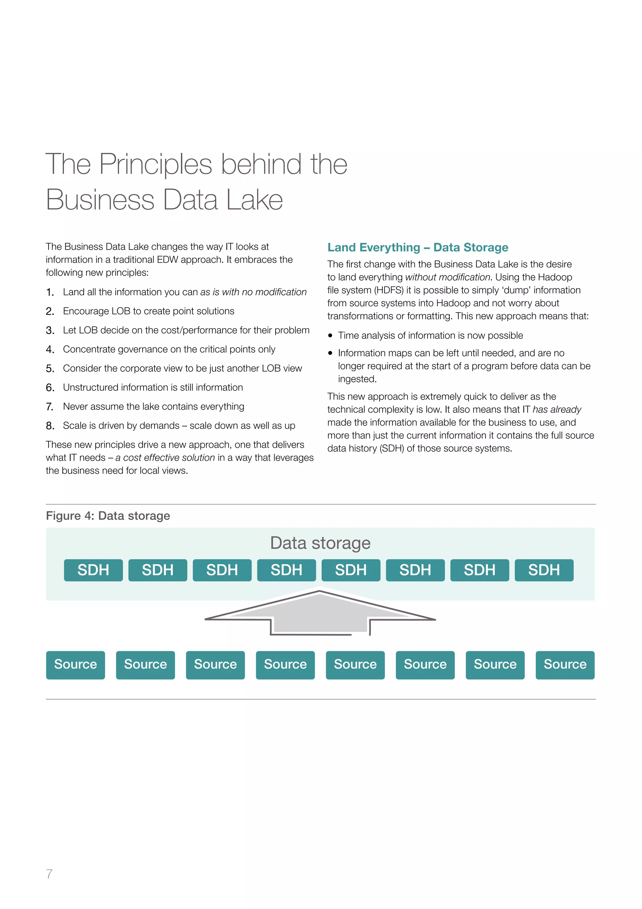 The principles of the business data lake | PDF