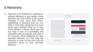 The Principle of Visual Design in Graphic Design | PDF