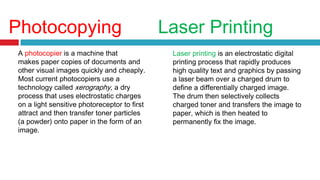 The print industry | PPTX