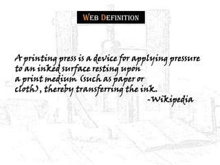 The Printing Press - Naga Rohit S [ IIT Guwahati ] | PPT